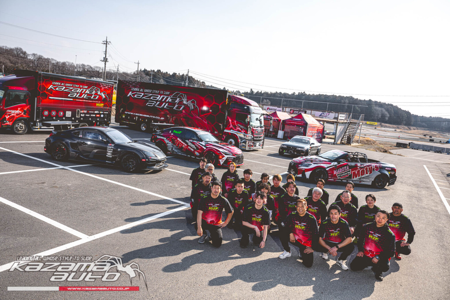 TEAM KAZAMA 2025 FORMULA DRIFT JAPAN 参戦体制 - KAZAMA AUTO SERVICE